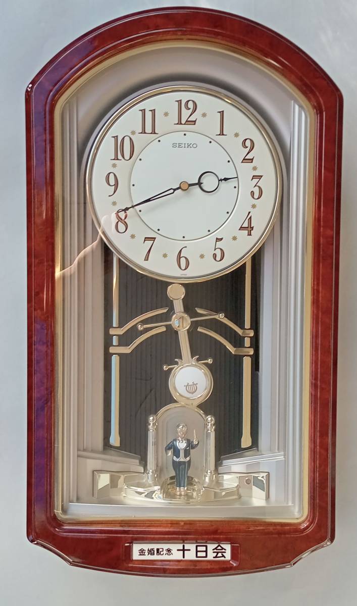 【目立った傷や汚れなし】セイコー からくり時計 RE526B 中古品 掛け時計の落札情報詳細 - Yahoo!オークション落札価格検索 オークフリー