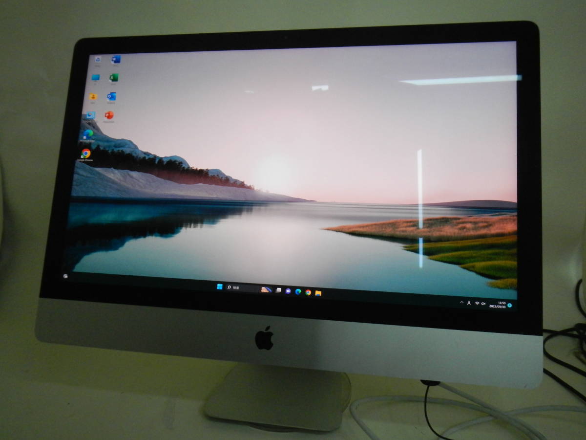 【目立った傷や汚れなし】5K iMac [Boot Camp] Windows11 メンテ済みPC 一体型 Apple iMac Core ...