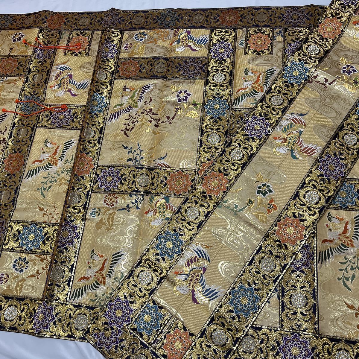 【未使用に近い】未使用品【金襴七条袈裟】【衲衣】鳳凰柄 緞子 冬用 修多羅 正絹 法要 葬儀 仏具 僧侶 葬儀 装束 法衣の落札情報詳細 ...