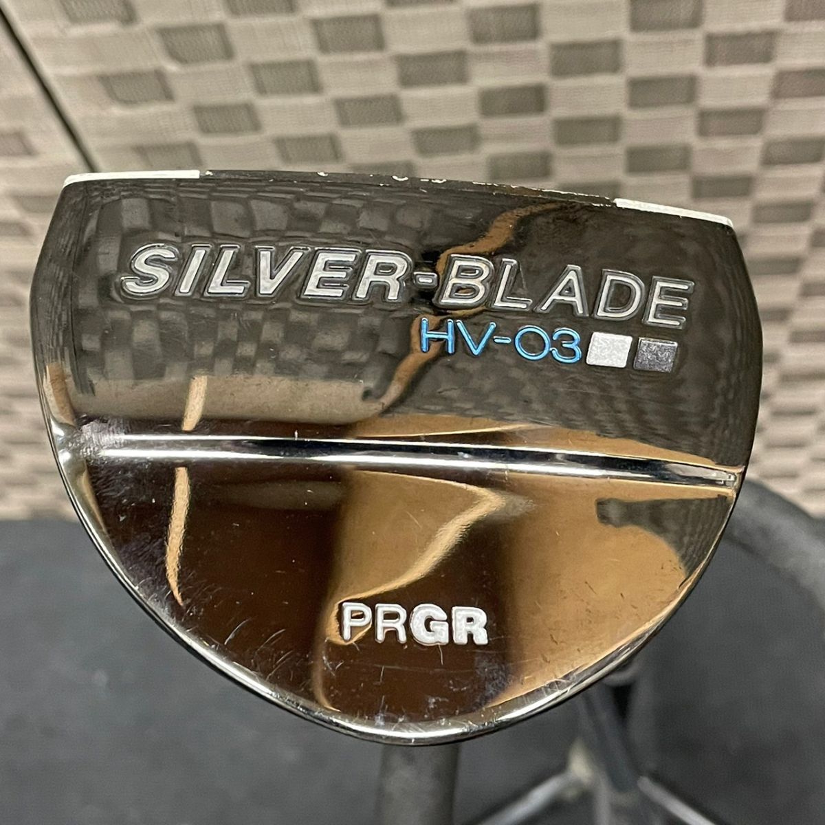 【傷や汚れあり】B836-O37-724 PRGP プロギア パター SILVER-BLADE シルバーブレード HV-03 ゴルフクラブ ...