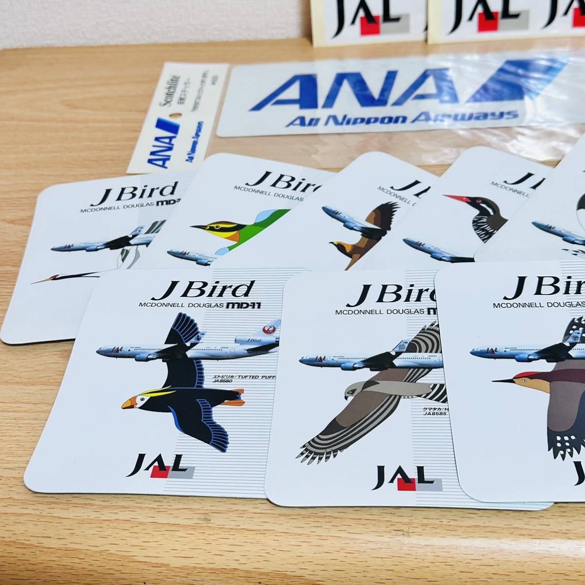 【未使用に近い】未使用 ステッカー JAL ANA Jbird 日本航空 シール まとめの落札情報詳細 - ヤフオク落札価格検索 オークフリー