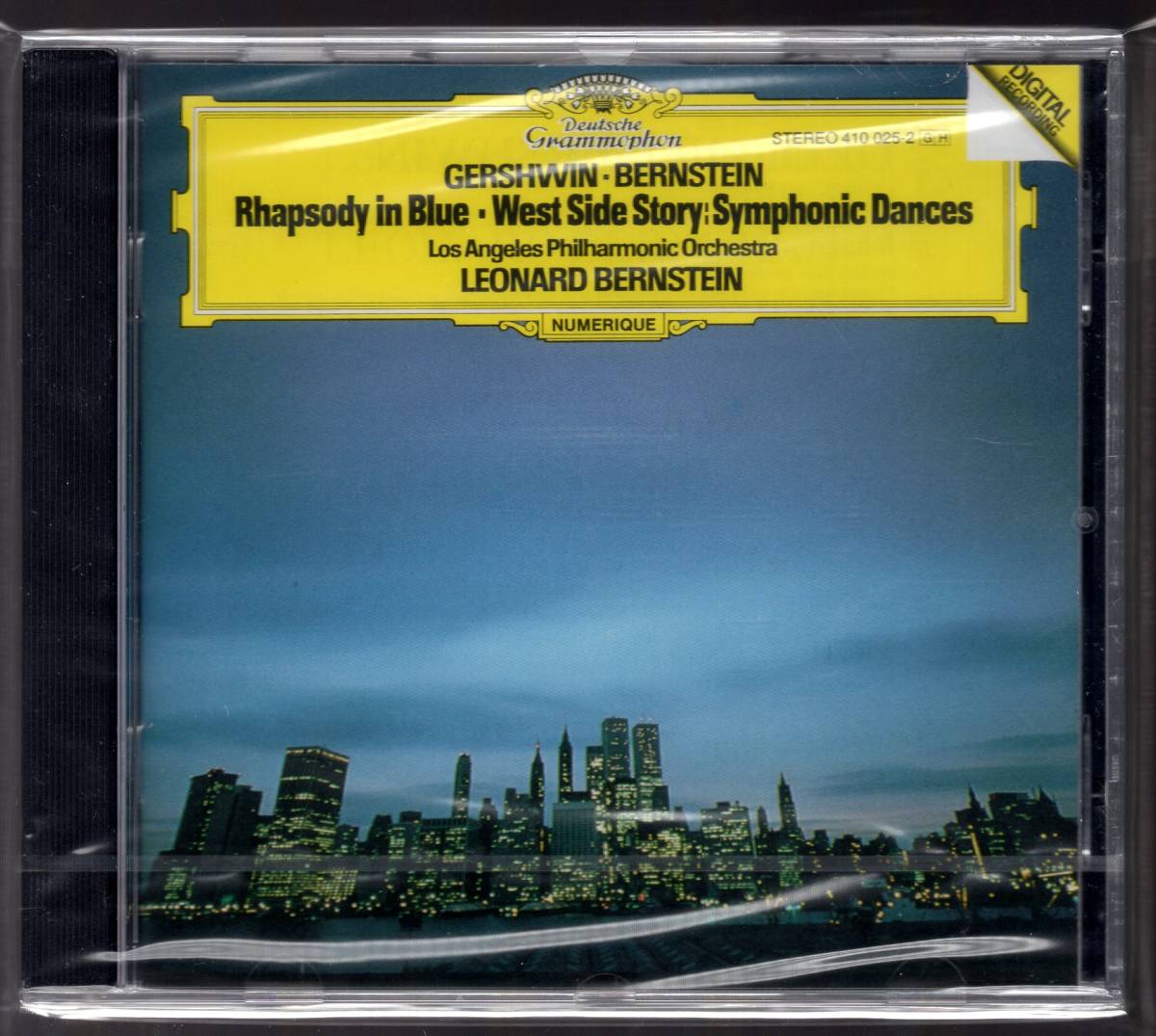 【未使用】★未開封★DGG★レナード・バーンスタイン★ロサンジェルス・フィルハーモニック★ガーシュウィン：ラプソディ・イン・ブルーほか★の落札 ...