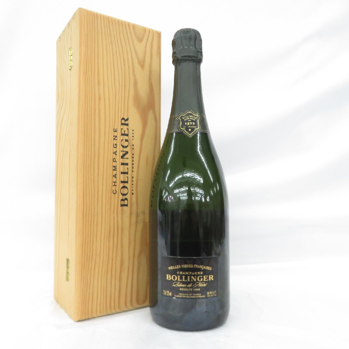 【未使用】【未開栓】ボランジェ ブラン・ド・ノワール ヴィエイユ・ヴィーニュ・フランセーズ 1999 シャンパン 750ml 12％ 木箱付 875103928 1016の落札情報詳細 ...