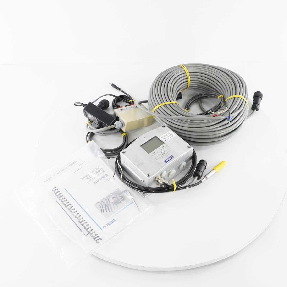 【傷や汚れあり】日置電機 ワイヤレス湿度計ロガー 温湿度センサ LR8514/Z2010 WIRELESS HUMIDITY LOGGER ...