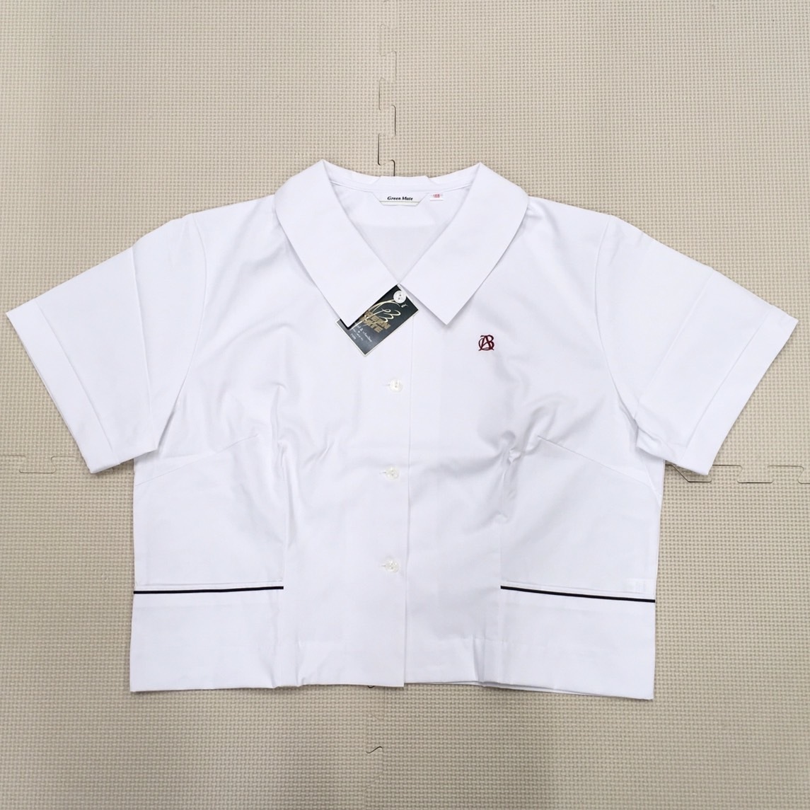 【未使用】(未使用品) 文星芸術大学附属中学校高校 半袖ブラウス サイズ 165B 白 マーク赤 夏服 夏用 中学校 制服 学生服 女子学生の落札情報詳細 - Yahoo!オークション落札価格 ...