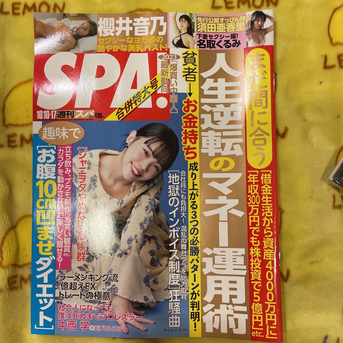 【やや傷や汚れあり】週刊スパ アイナジエンド 櫻井音乃 須田亜香里 名取くるみ インボイス制度 bish 週刊SPAの落札情報詳細 - ヤフオク落札価格検索 オークフリー