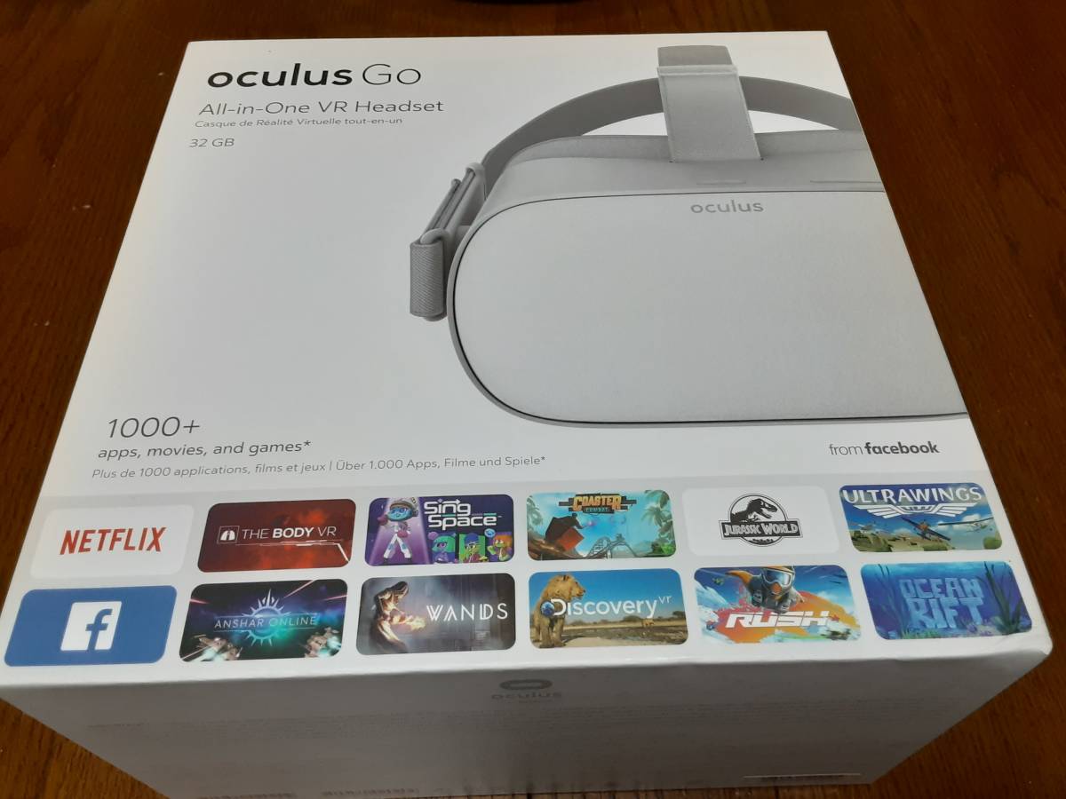 【やや傷や汚れあり】Oculus Go オキュラスゴー MH-A32 32GB ワイヤレスVRヘッドセット フェイスクッション無しの落札情報詳細 - ヤフオク落札価格検索 オークフリー