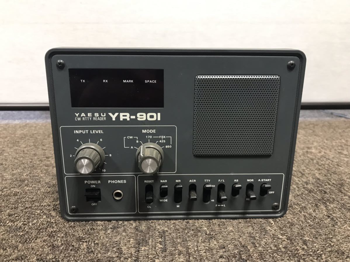 【やや傷や汚れあり】ヤエス YAESU YR-901 CW RTTY コードマスター リーダー 解読器の落札情報詳細 - ヤフオク落札価格検索 ...