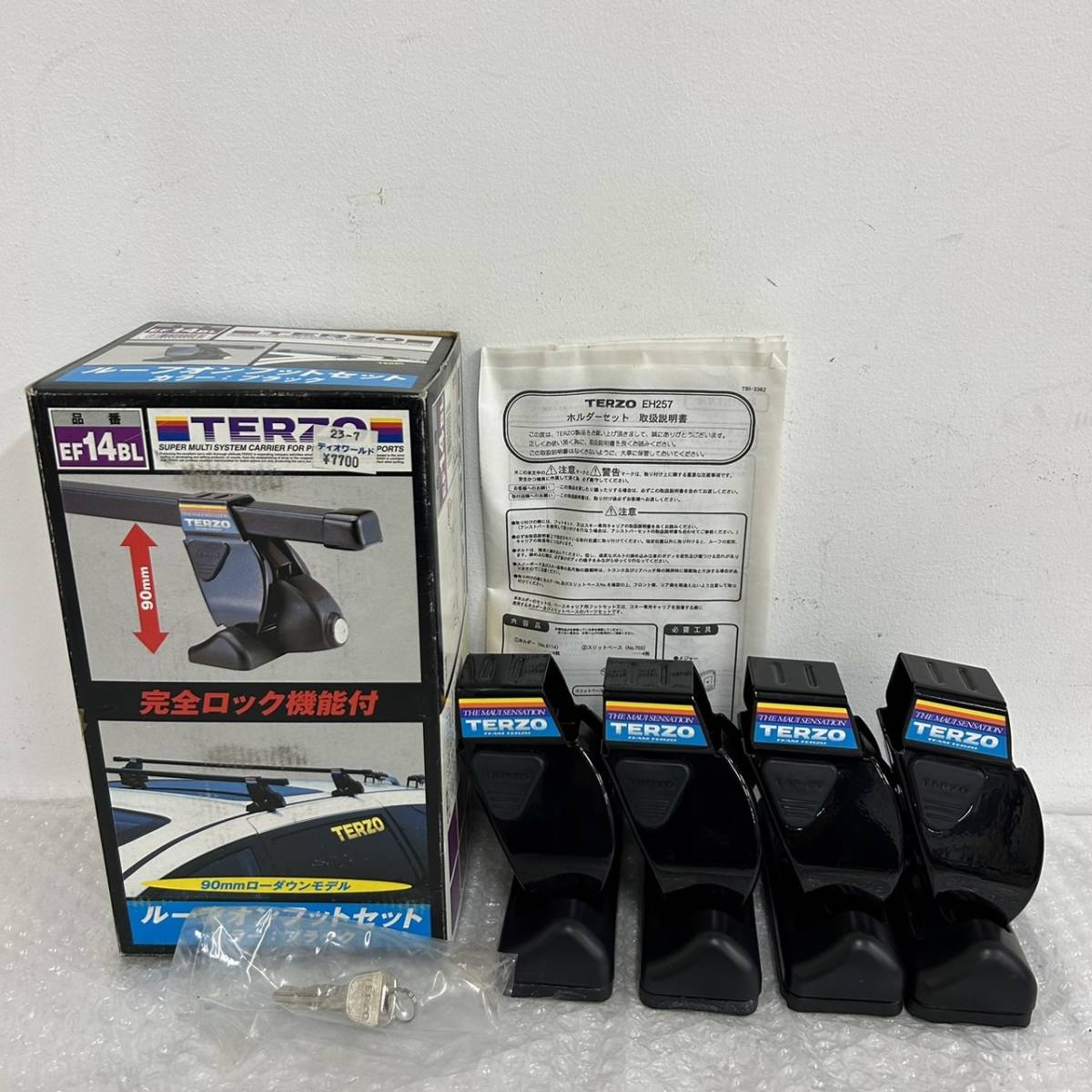 テルッツオ ルーフ用 サイクルキャリア EC4 TERZO 未使用品 2の落札情報詳細 - ヤフオク落札価格検索 オークフリー