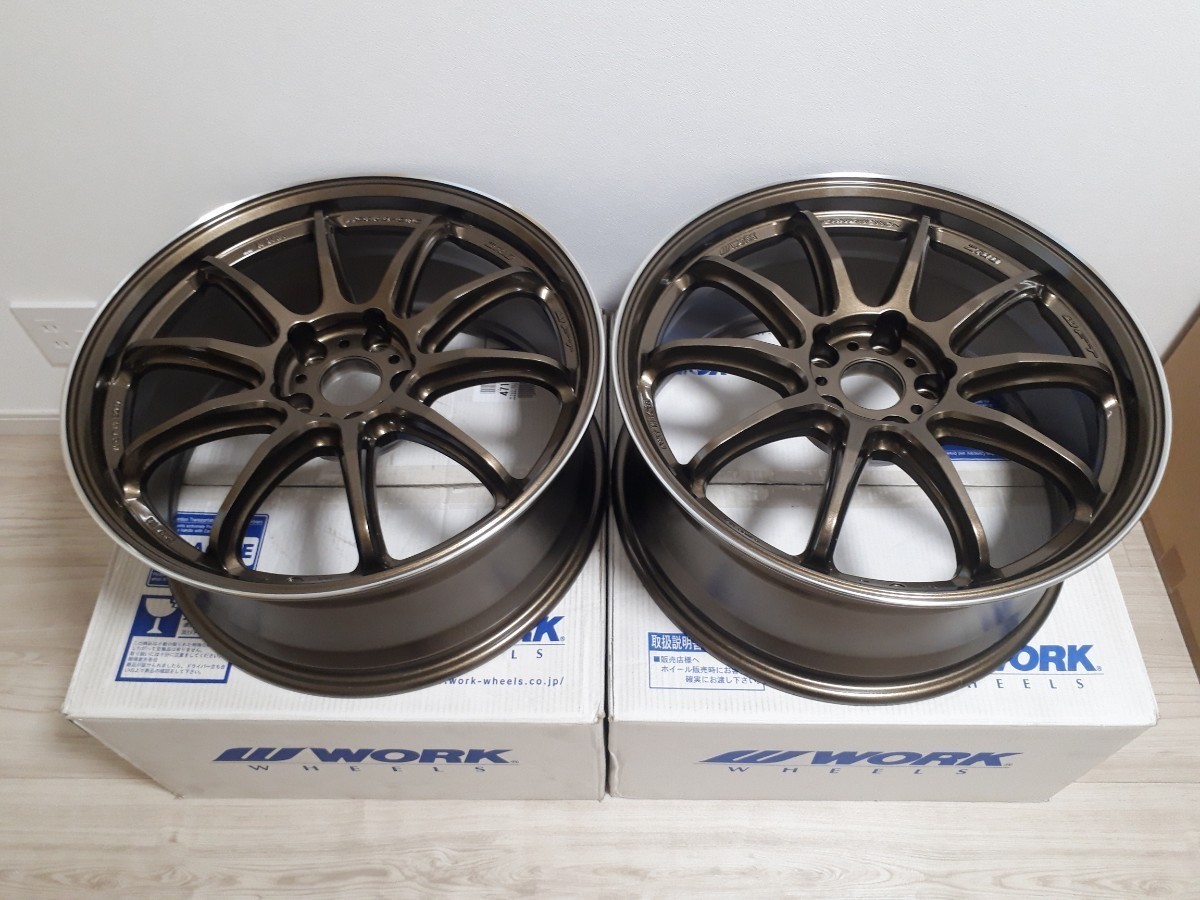 【未使用】WORK EMOTION 新品2本 PCD:114.3-5H ワーク エモーションZR10 19インチ 8.5J +38 HGLCチタンダイヤリップカットの落札情報詳細 - ヤフオク ...