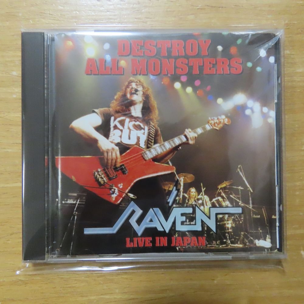 【やや傷や汚れあり】41076043;【CD/廃盤】RAVEN / DESTROY ALL MONSTERS-LIVE IIN JAPAN ...