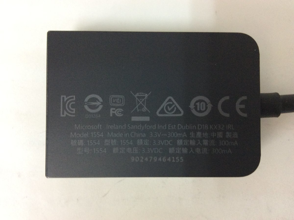 【やや傷や汚れあり】5台セット Microsoft VGA アダプター用 Surface Mini DisplayPort Model ...