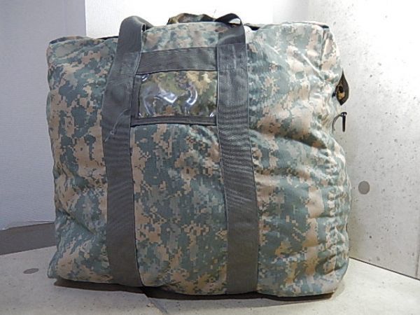 【やや傷や汚れあり】D86 訳あり特価！人気！ 便利！大容量！ フライヤーズキットバッグ ENHANCED ACU DIGITAL ...