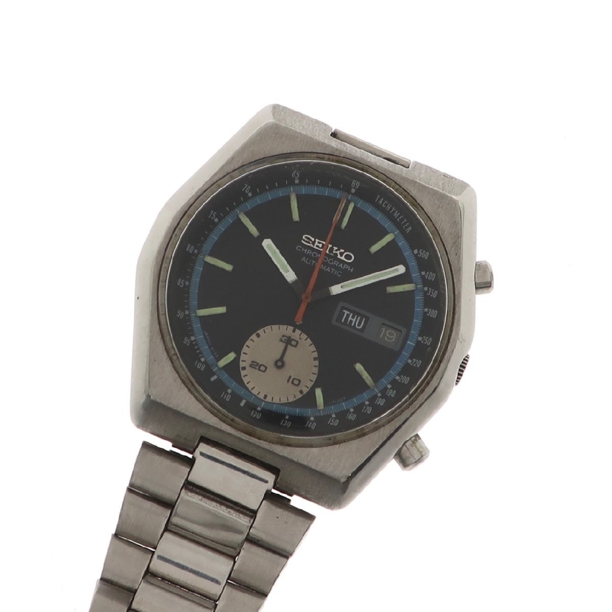 CASIO カシオ 50QS-17 腕時計 稼動品 デジタル レア シルバー 黒 ネイビー ステンレス ビンテージ 希少 ★の落札情報詳細 ...