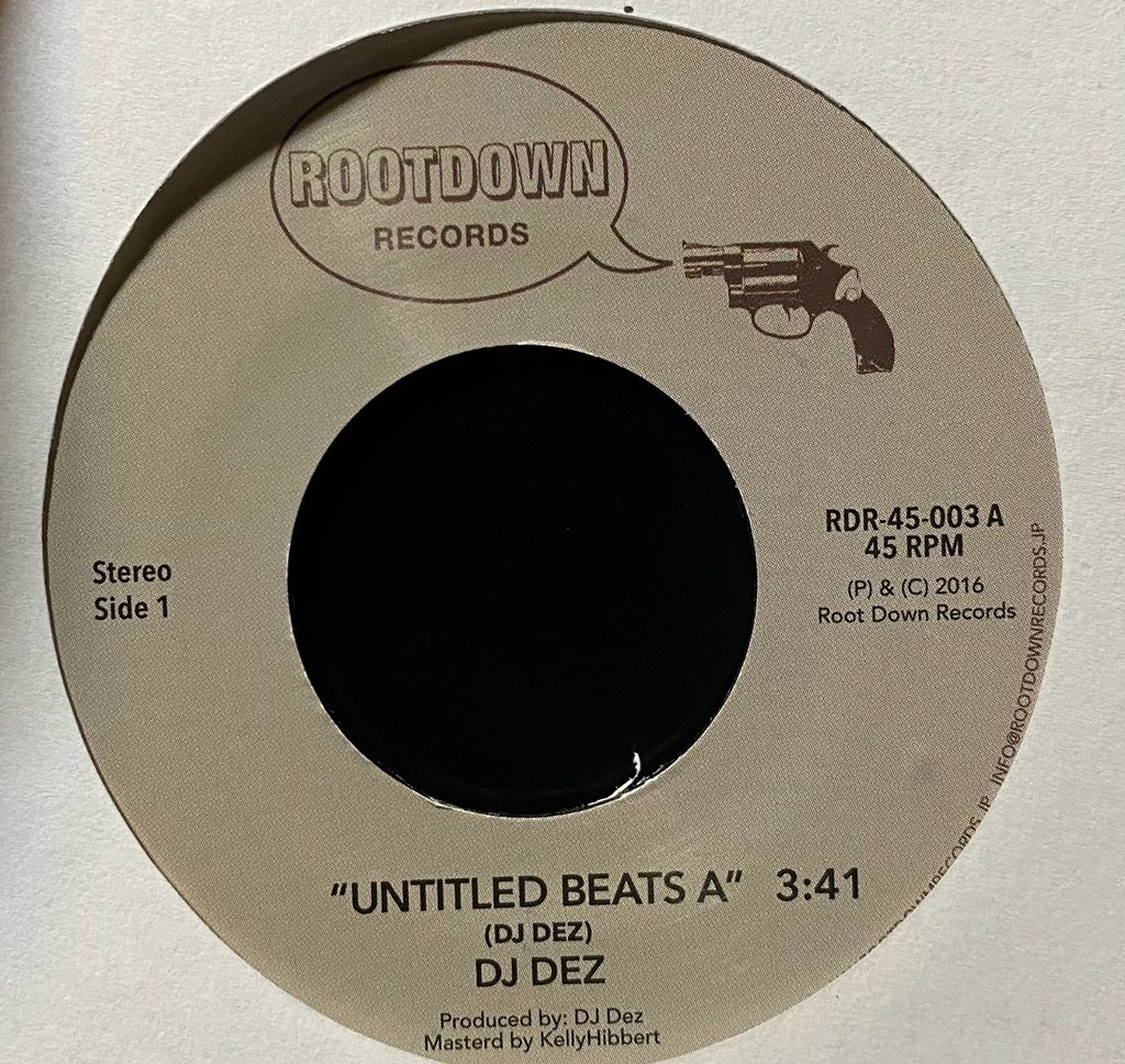 【目立った傷や汚れなし】7 DJ Dez - Untitled Beats Root Down Records RDR-45-003の落札情報 ...