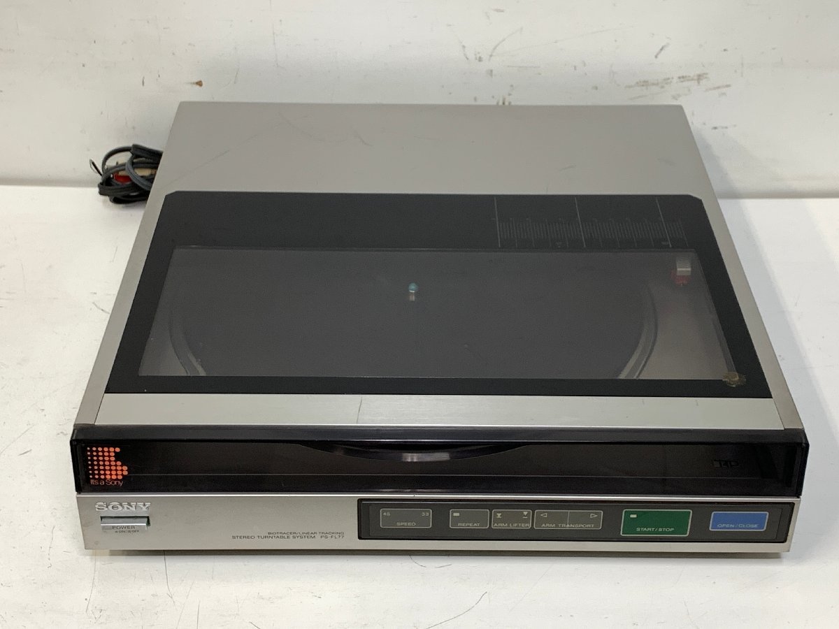 【やや傷や汚れあり】【ジャンク】SONY PS-FL77＜通電可・再生不可＞ソニー レコードプレーヤー ターンテーブル XL-250G MADE IN JAPAN ※引取り可 の落札情報詳細 ...