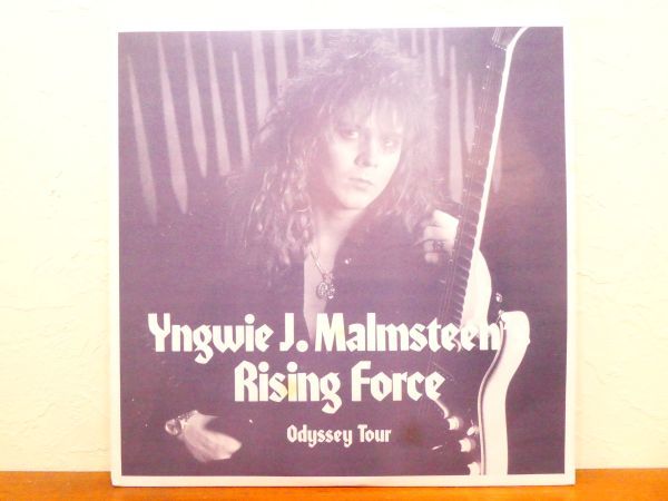 【やや傷や汚れあり】S) (R-32) Yngwie J. Malmsteen's Rising Force 「 Odyssey Tour ...