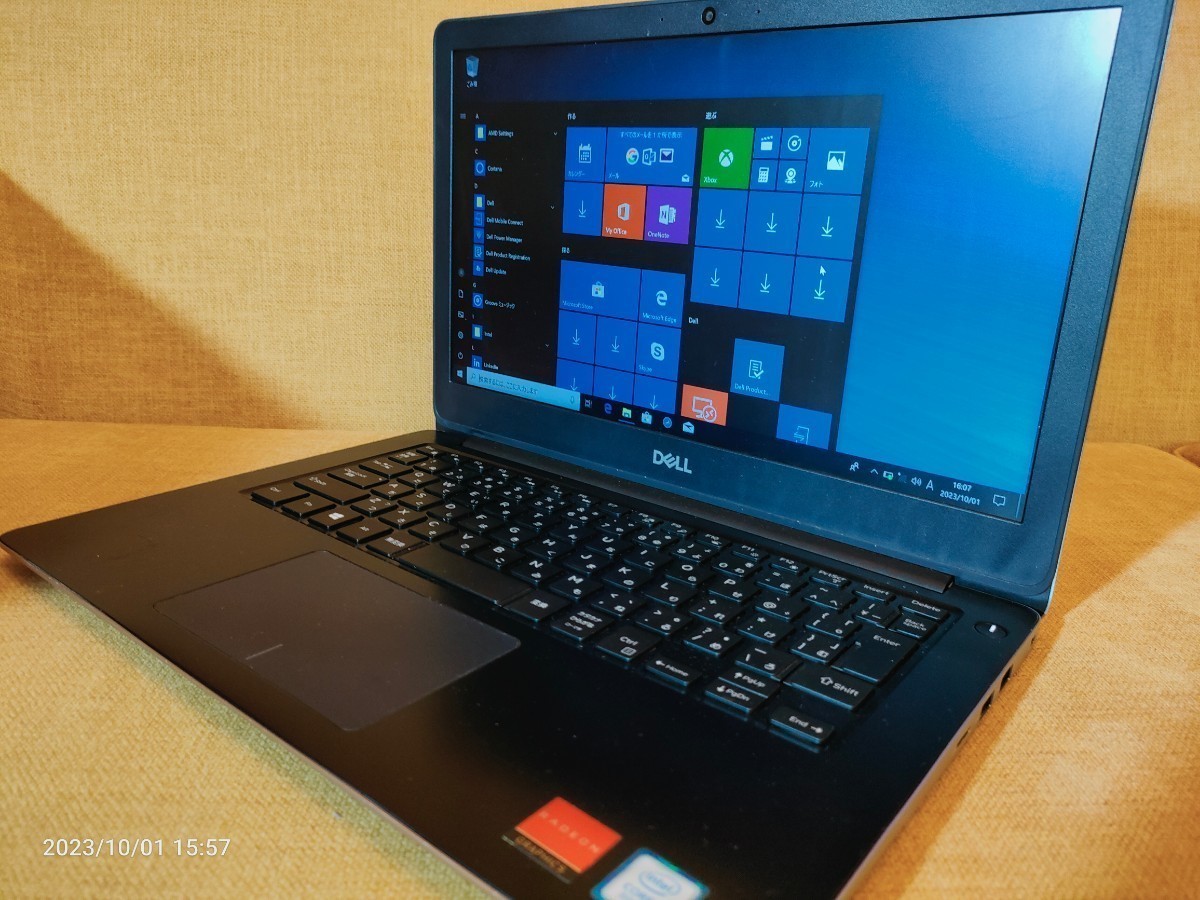 【やや傷や汚れあり】★DELL P87G Core i7 第8世代 Windows10 SSD/500GB 8GB 電源アダプター付き★ ②の落札情報詳細 - ヤフオク落札価格検索 オークフリー