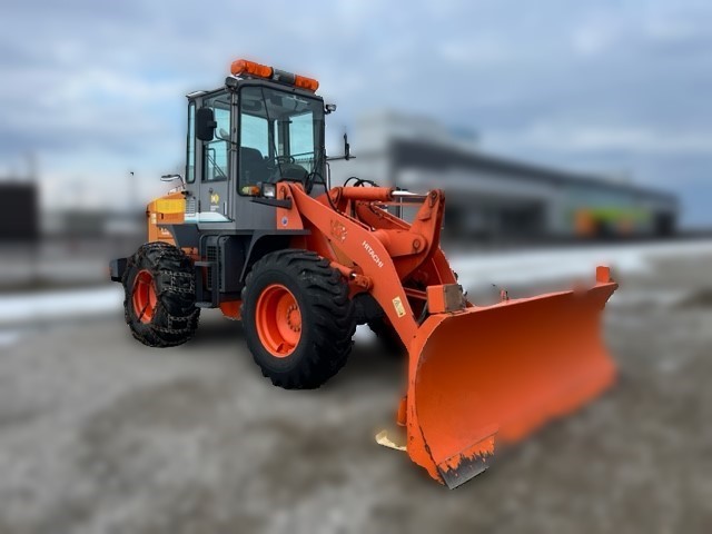 【傷や汚れあり】LX70-7 富山発、890hr 程度極上 車検R7年10月 H19年式、日立建機 スノープラウ付き 即戦力 タイヤショベル ...