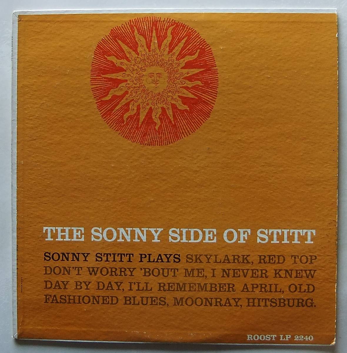【未使用に近い】 SONNY STITT / The Sonny Side of Stitt Roost LP 2240 (blue:dg ...