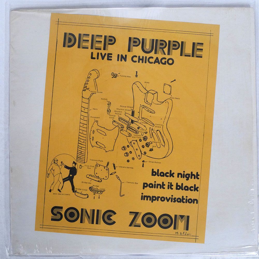 【やや傷や汚れあり】ブート DEEP PURPLE/SONIC ZOOM/NOT ON LABEL NONE LPの落札情報詳細 ...