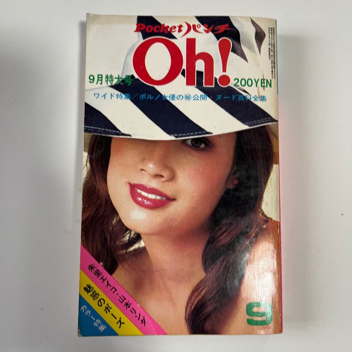 【傷や汚れあり】Pocketパンチ Oh! 1972年9月号 ヌード/杉本美樹 小林千枝 池島ルリ子 魅惑のポーズ/朱里エイコ 山本リンダ 芸能人水上大会 筒井康隆の落札情報詳細 ...