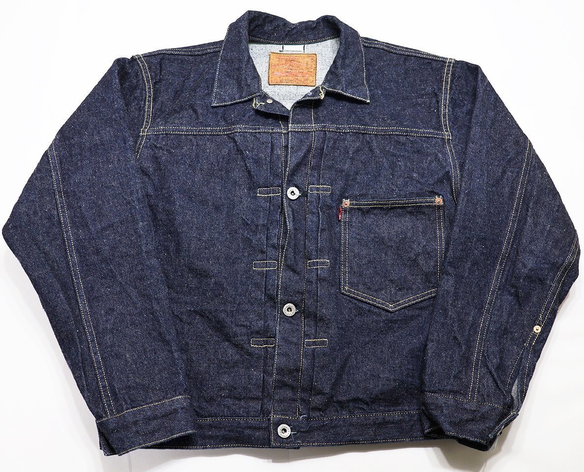 【未使用に近い】Warehouse (ウエアハウス) Lot DD-S2001XX NEW DENIM (WW2 MODEL) / 大戦モデル 1st Type デニムジャケット 美品 ...