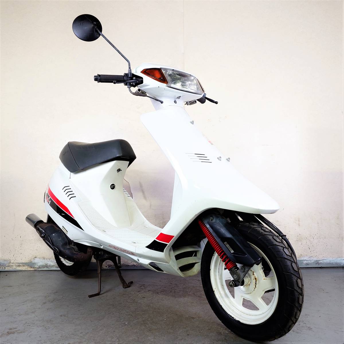 【傷や汚れあり】【HONDA DJ・1 R AF12】始動確認済 書類付 キレイ♪ 手裏剣ホイール 原付 2スト 旧車 希少 DJ1R DJ ...