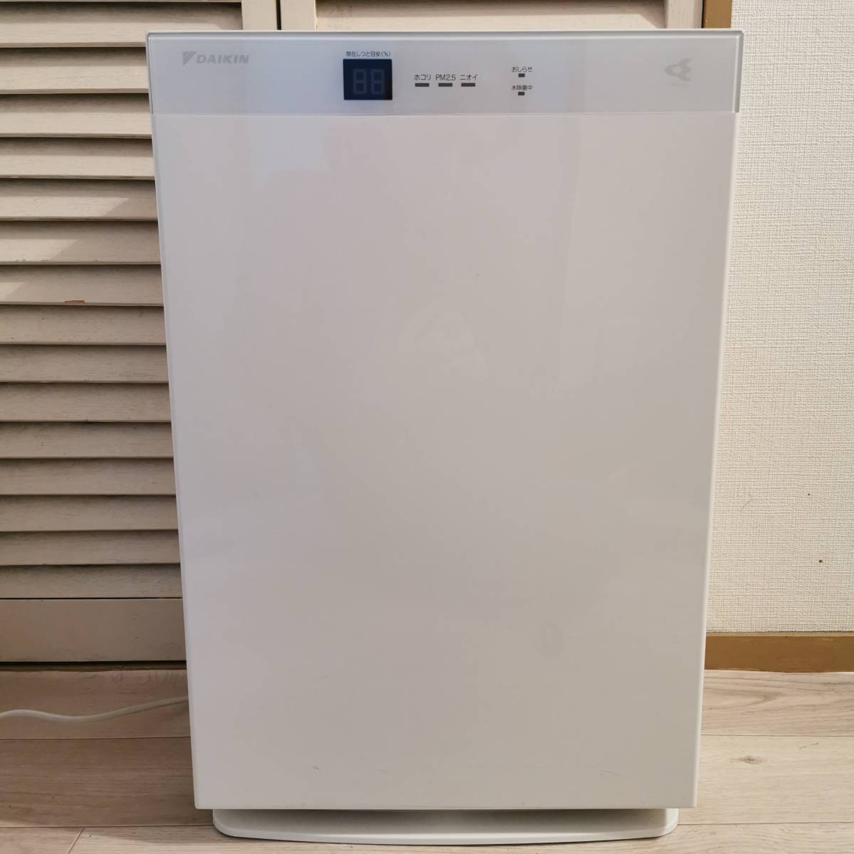 【やや傷や汚れあり】DAIKIN ダイキン ストリーマ アクティブプラズマイオン 加湿空気清浄機 PM2.5対応 MCK70TE4-W 2017年製の落札情報詳細 - Yahoo!オークション ...