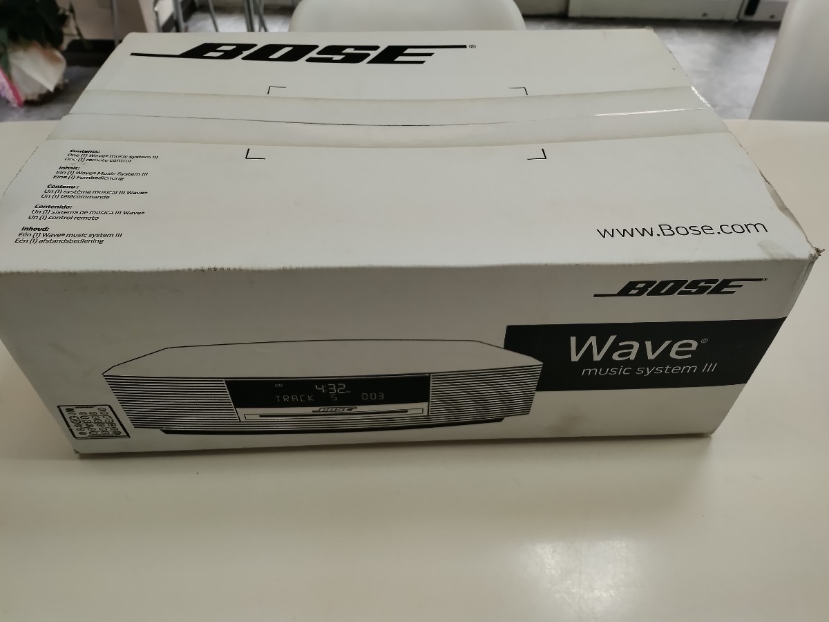 【未使用】未開封 ボーズ BOSE Wave Music System III シルバー ウェーブミュージックシステム3 の落札情報詳細 - ヤフオク落札価格検索 オークフリー
