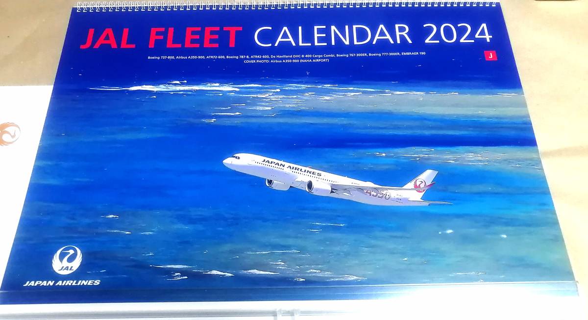 【未使用】★1円～【非売品/未使用】JAL カレンダー 2024(令和6年) 壁掛け(大判) JAPAN AIRLINES FLEET CALENDAR【都内手渡し可】の落札情報詳細 ...