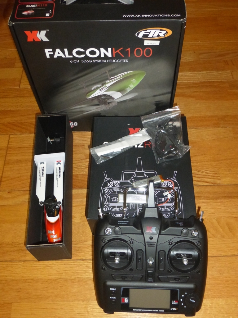 【傷や汚れあり】部屋で飛ばせます！ インドアヘリ XK プロポ X6 と 機体 K110 の落札情報詳細 - ヤフオク落札価格検索 オークフリー