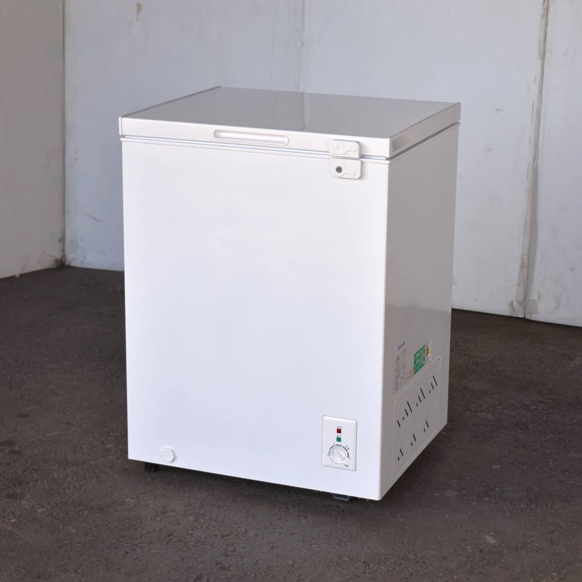 【目立った傷や汚れなし】2022年製 マクスゼン 冷凍ストッカー JF150ML01WH 上開き 142L AC100V 幅63.5cm 簡易動作確認済 現状品『引取歓迎』yt1066ジ③ ...