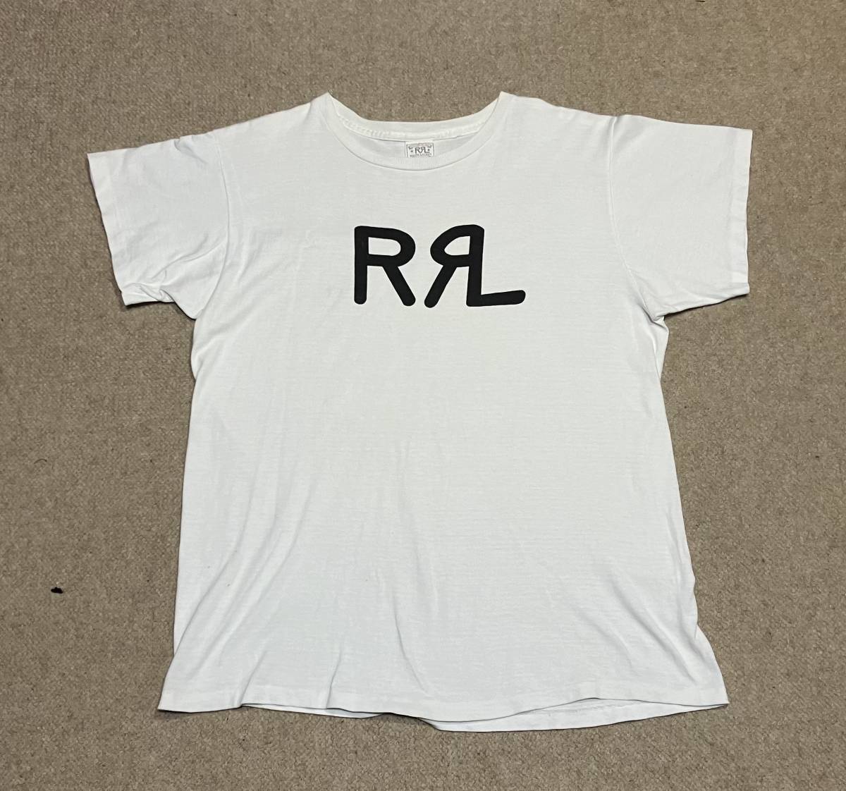 【目立った傷や汚れなし】【美品/即決】RRL ロゴ Tシャツ Mサイズ / USA製 90s ダブルアールエル ラルフローレン ビンテージの落札情報詳細 - ヤフオク落札価格検索 オークフリー