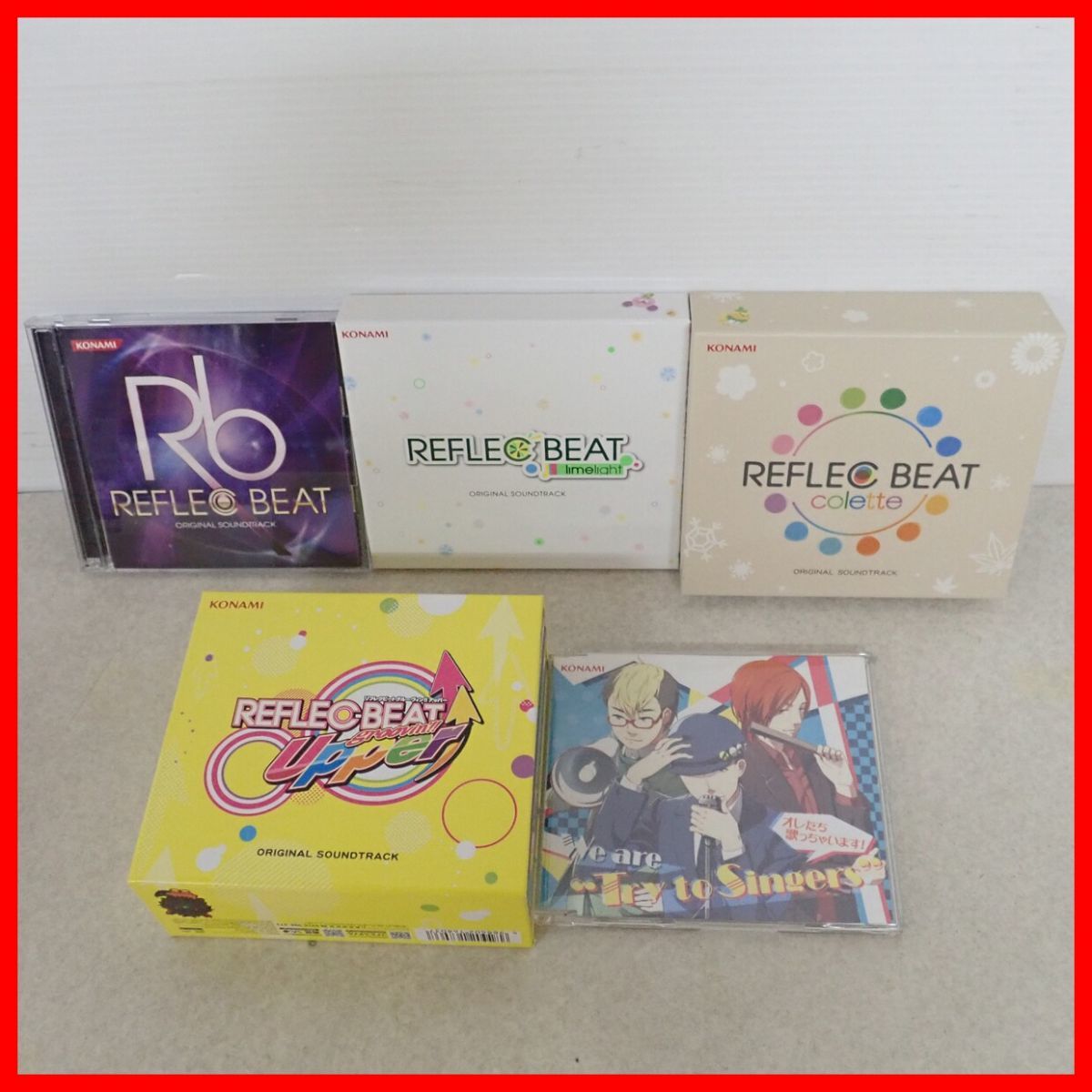 【傷や汚れあり】☆音楽CD REFLEC BEAT/limelight/colette/groovin’!! Upper オリジナルサウンド ...