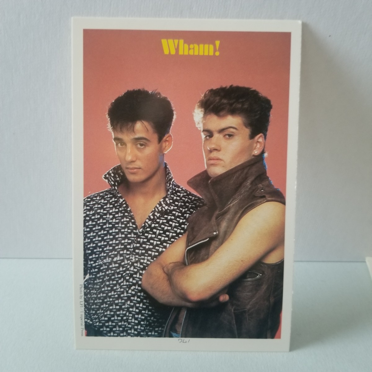 【やや傷や汚れあり】昭和59年 高1 コース4月特大号 付録 有名アーティスト ポストカード Wham!！ ワム！ジョージ・マイケル リッジリーの落札情報詳細 - Yahoo!オークション落札 ...