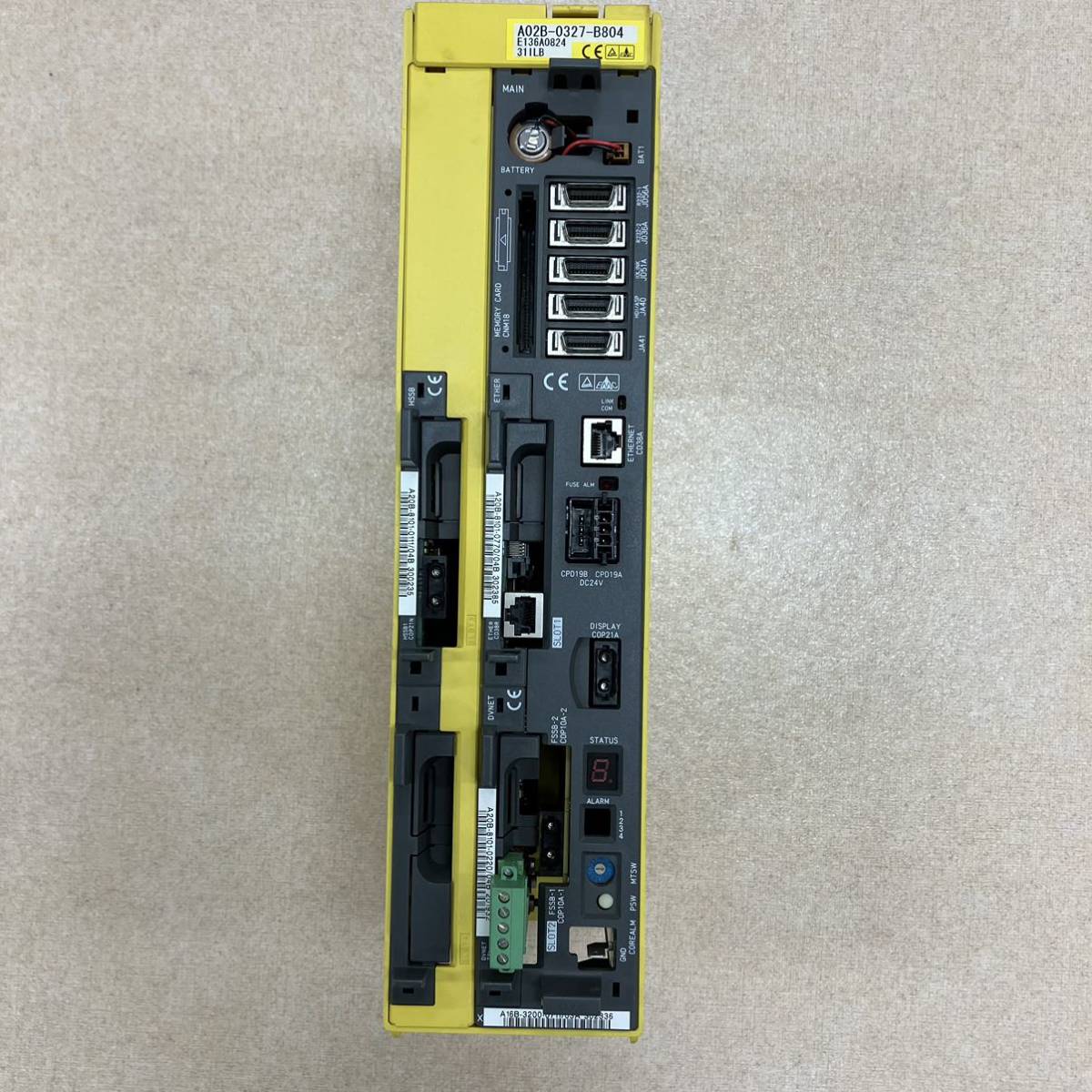 【やや傷や汚れあり】ジャンク品 FANUC ファナック A02B-0327-B804 コントローラー 部品取り 電子部品 U-726の落札情報 ...