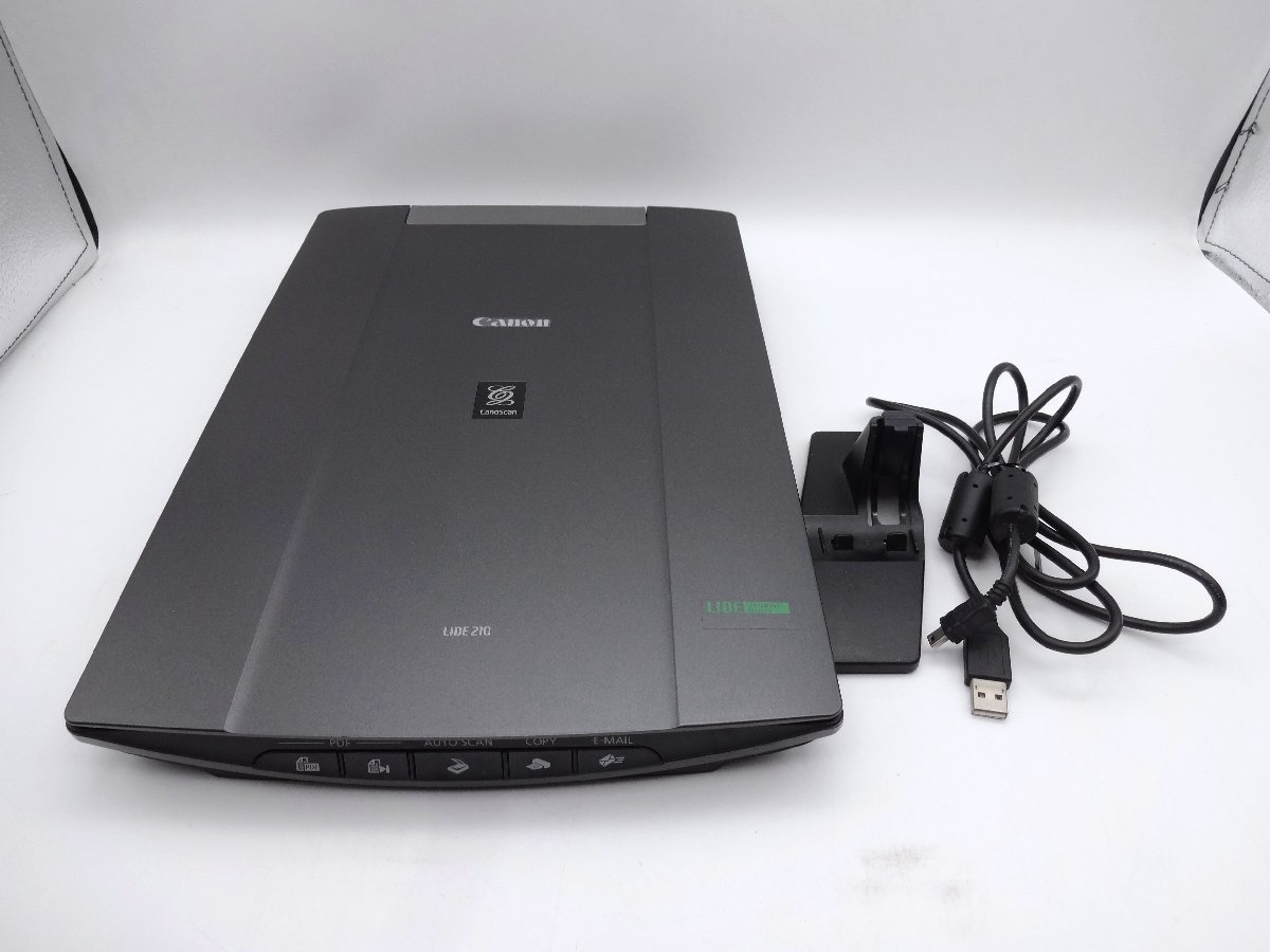 【傷や汚れあり】★ Canon キヤノン CanoScan LiDE210 フラッドベッドスキャナー USEDの落札情報詳細 - ヤフオク落札 ...