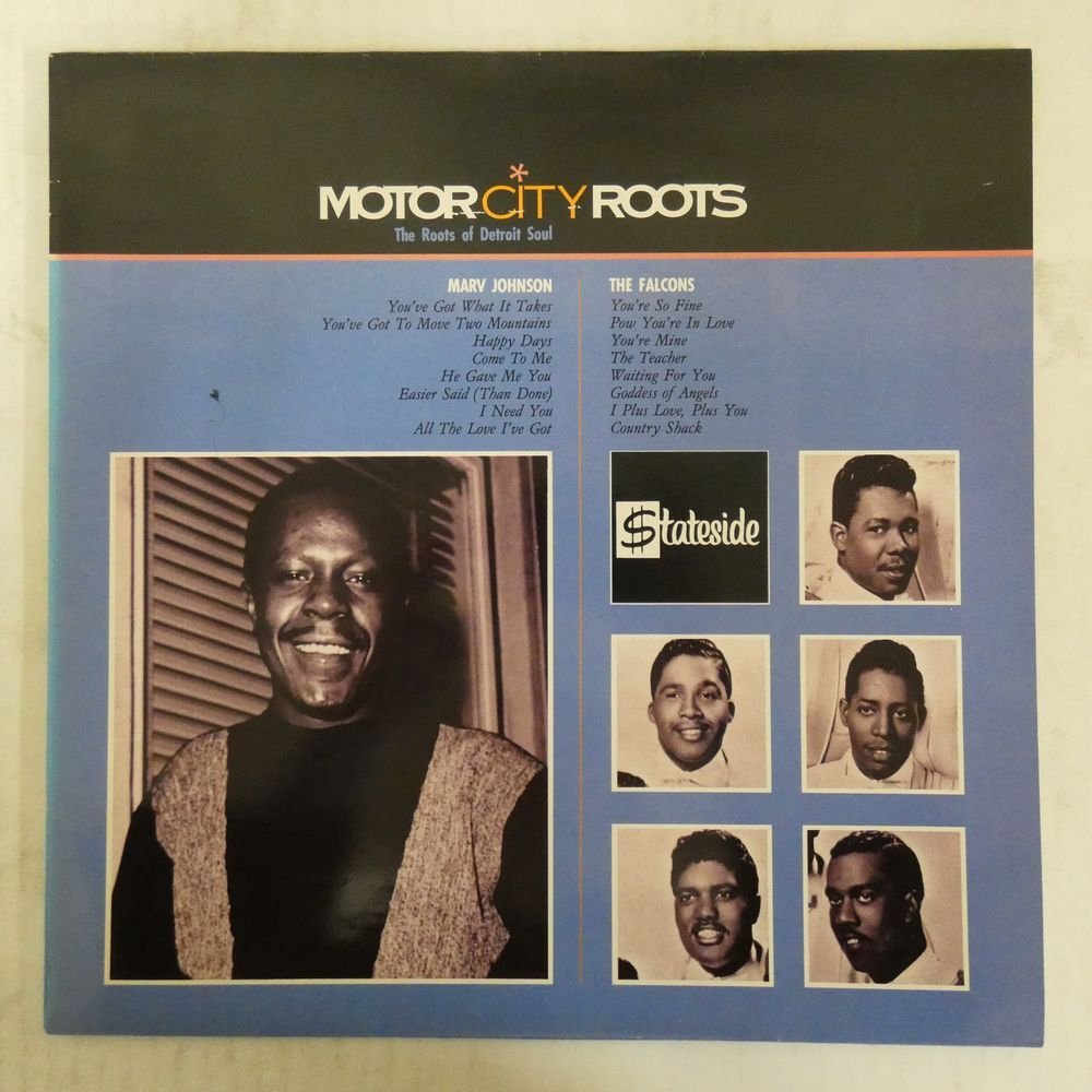 【やや傷や汚れあり】46060493;【UK盤/美盤】Marv Johnson & The Falcons / Motor City ...