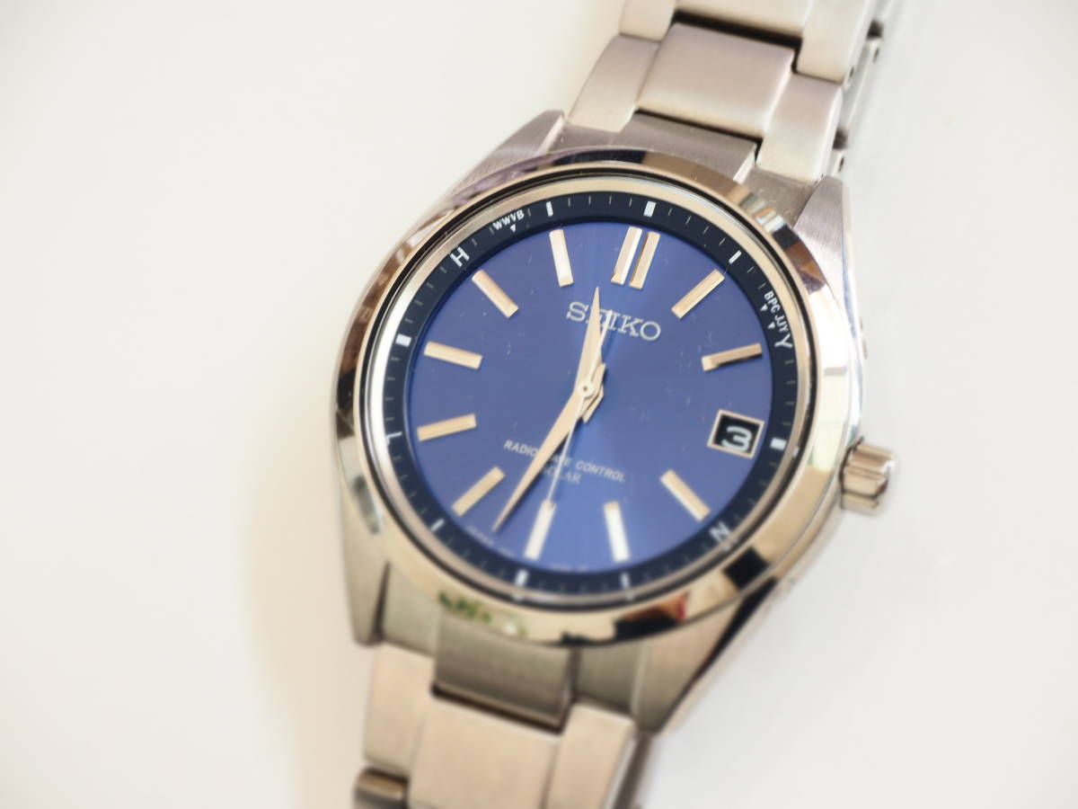 【中古】セイコー ブライツ SAGZ073 ソーラー電波 チタン 7B24 の落札情報詳細 - ヤフオク落札価格検索 オークフリー