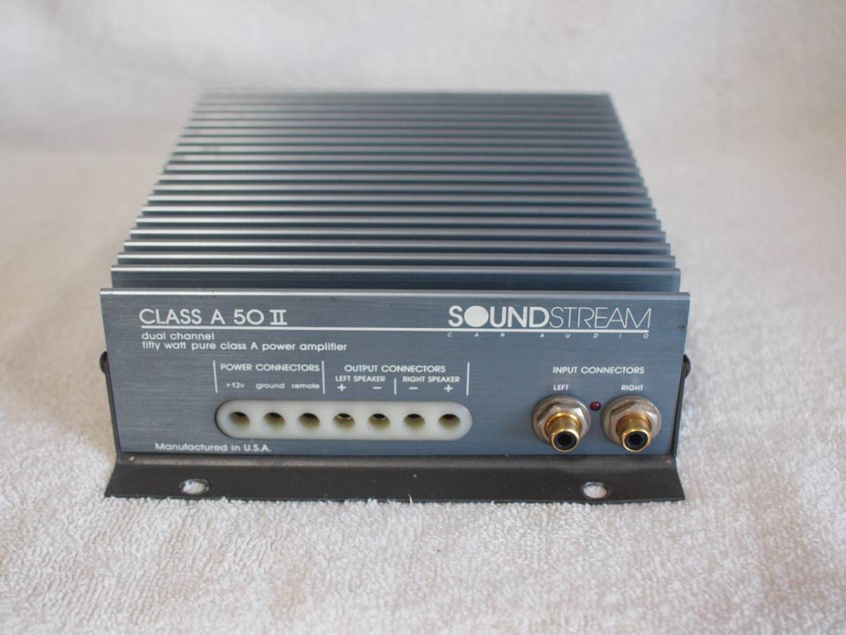 【名機+絶版】SOUNDSTREAM REFERENCE Class A PICASSO サウンドストリームA級アンプピカソの落札情報詳細 ...