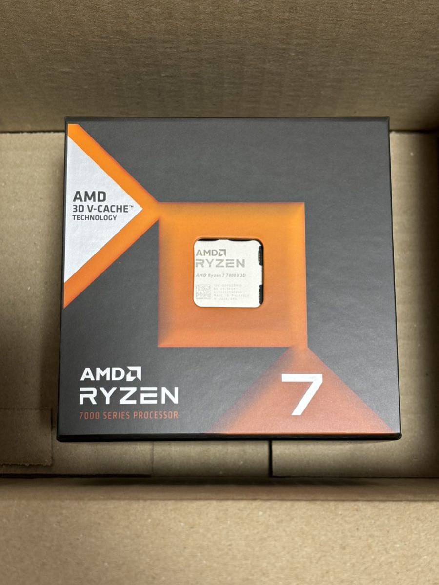 【未使用】【未開封新品】AMD Ryzen7 7800X3D BOX【納品書つき】②の落札情報詳細 - ヤフオク落札価格検索 オークフリー