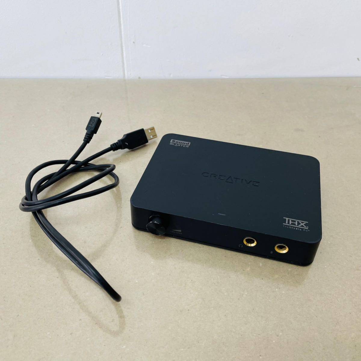 【やや傷や汚れあり】オーディオインターフェース CREATIVE Sound Blaster SB1240 i16954 コンパクト発送の落札 ...