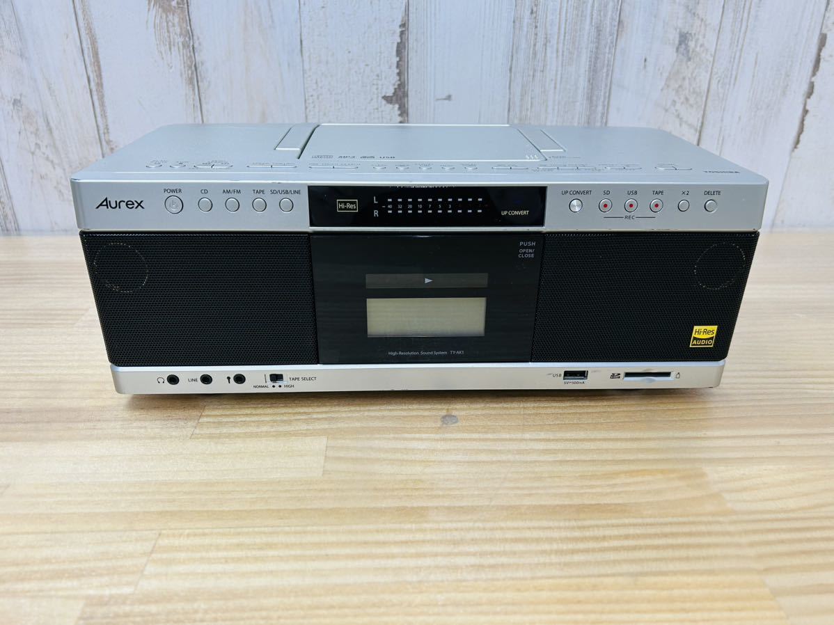 【中古】FG 東芝 AUrex CDステレオラジオカセットレコーダー RT-CDW66X Wラジカセ D26の落札情報詳細 - ヤフオク落札価格検索 オークフリー