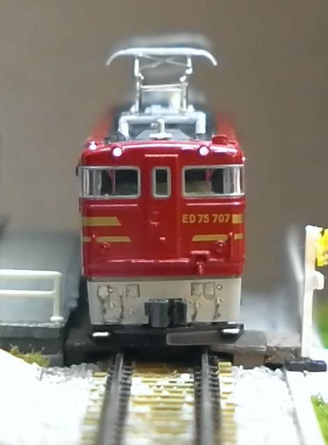 【やや傷や汚れあり】【ジャンクでも美品：送料無料 】マイクロエース ED75 707 電気機関車：オリエントサルーン牽引機（走行&LEDライト正常）の落札情報詳細 - ヤフオク落札価格検索 ...