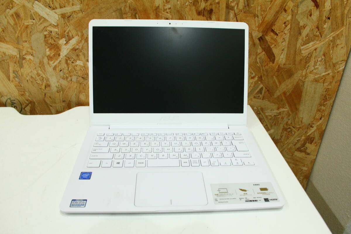 【やや傷や汚れあり】TH02109 ASUS E406S Intel(R)Celeron(R)CPU N3060 1.60GHz メモリ4GB ...