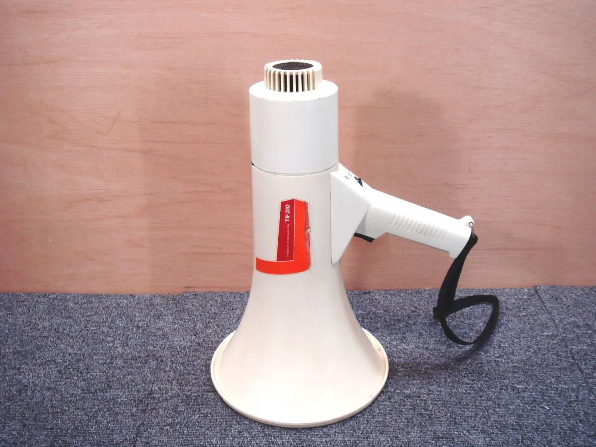 【やや傷や汚れあり】ユニペックス UNIPEX 拡声器 スピーカー メガホン TR-310 TRANSISTOR MEGAPHONEの落札情報 ...
