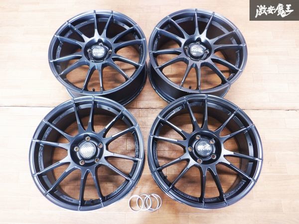 【やや傷や汚れあり】OZ レーシング LEGGERA ウルトラレッジェーラ ホイール 18インチ 8J +45 4本 5穴 PCD112 ベンツ W204 W206 Cクラス Aクラス ★ 棚 ...