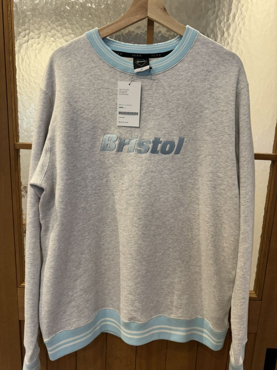 【未使用】新品 22AW F.C.R.B. COLOR RIBBED CREWNECK SWEAT L スウェット FCRB-222066 FCRB ブリストル SOPHNET ...