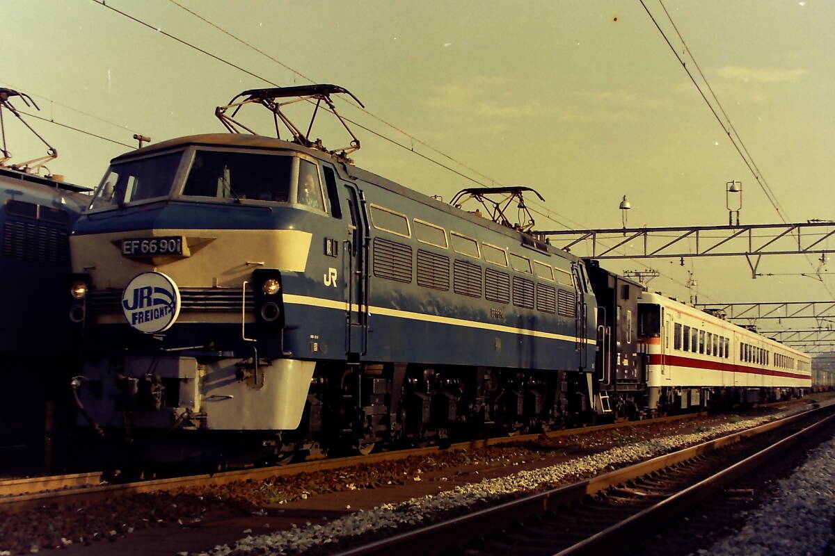 【未使用】♪ EF66 901+東武（形式不明）JRF 甲種 KG写真 ♪ の落札情報詳細 - ヤフオク落札価格検索 オークフリー